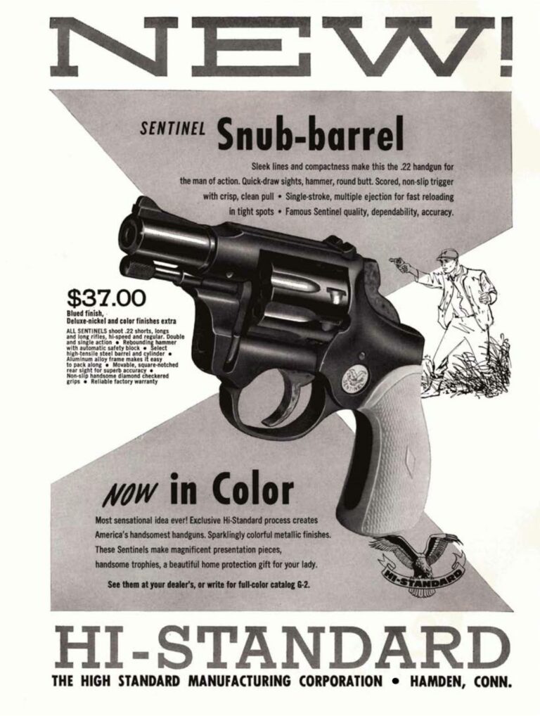 High Standard Sentinel .22 LR - A Retro Budget Snubby