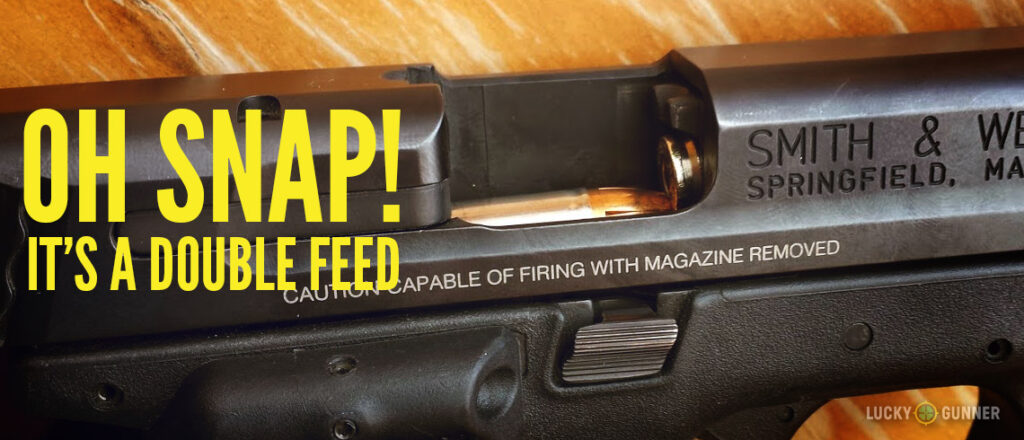 How to Clear a Double Feed Malfunction